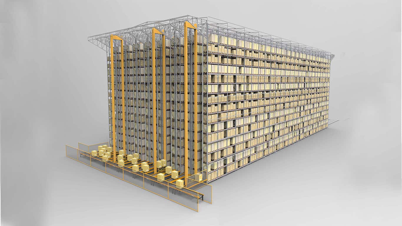 Automated pallet racking - Dalmine LS